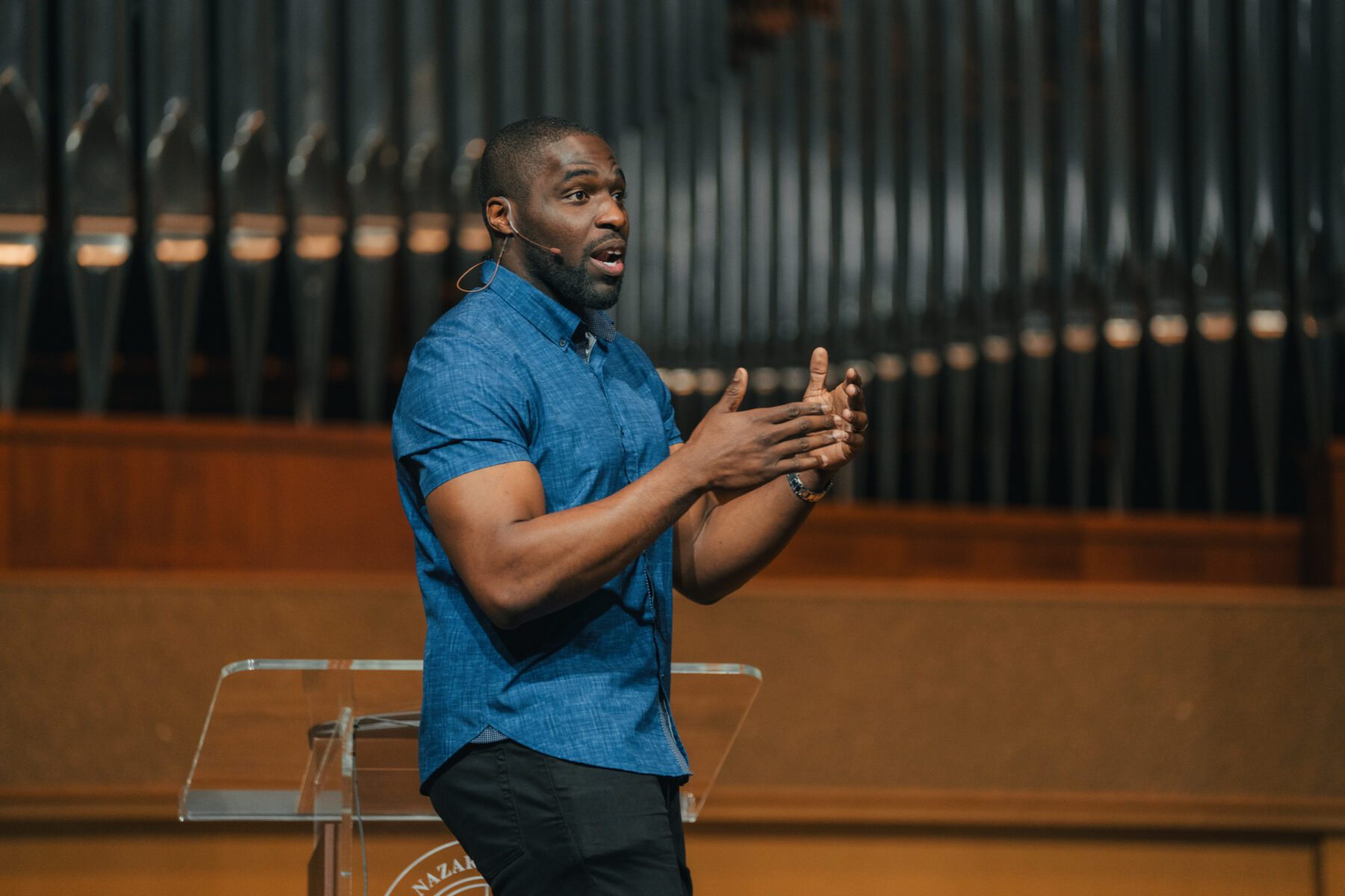 Sam Acho Shares on Christian Faith & Football Career | ONU | Olivet ...