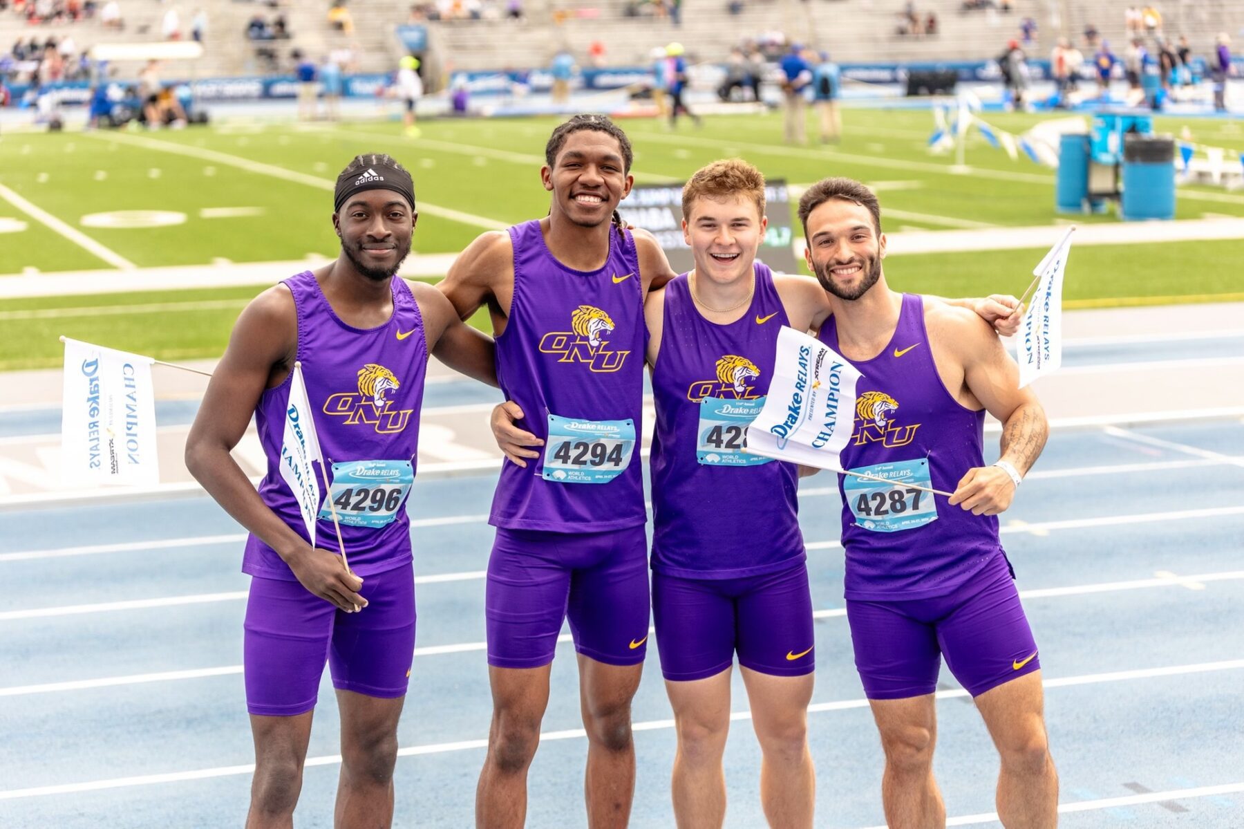 ANTKOVIAK, MEN’S 4X200 RELAY EMERGE AS CHAMPIONS AT 2024 DRAKE RELAYS ...
