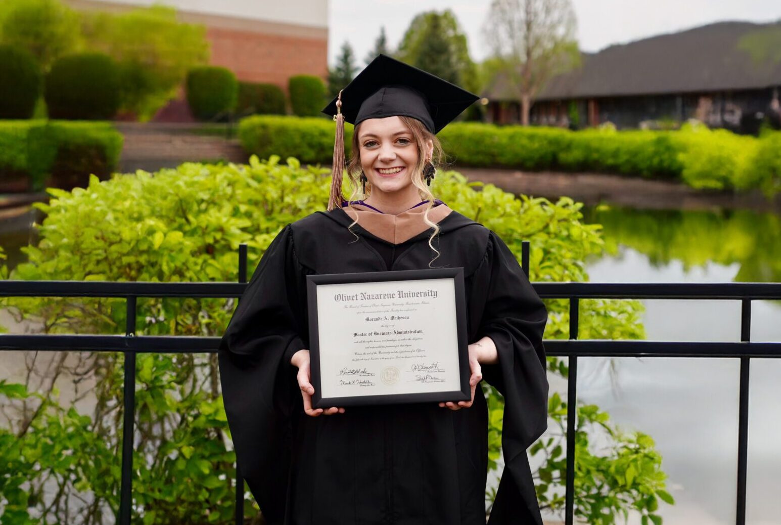 First Person—Moranda Matheson ’21/’22 MBA/’24 MSN | Olivet Nazarene ...